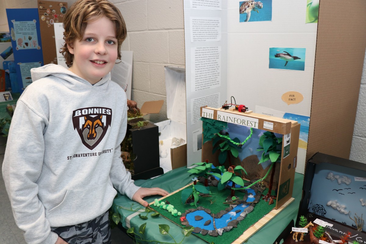 Fostertown 5th Graders Become "Experts" on Ecosystems- News - NECSD